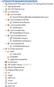 Export Data Into The CSV File In Spring Boot | Spring Java