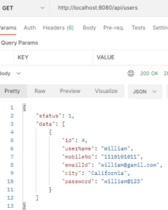 Response Entity in Rest API CRUD Example Spring Boot